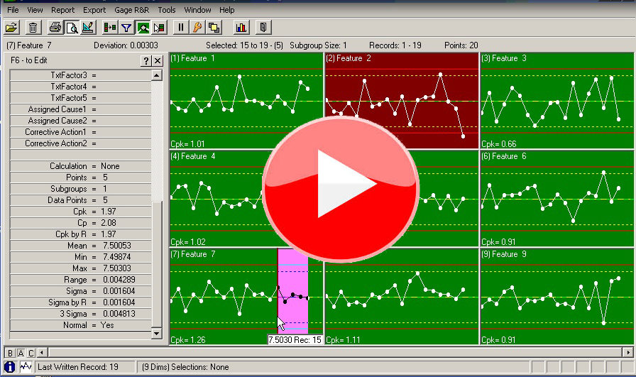 Data Collection And Spc Analysis Qc Calc Real Time Qc Calc Real Time